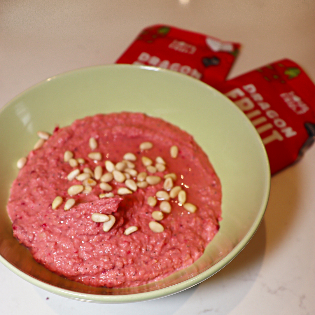 Dragon Fruit Hummus | Healthy Snack Recipes – Soul Fruit